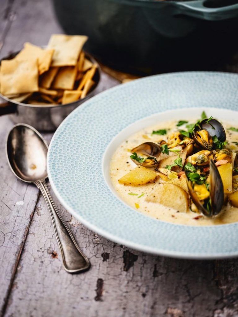 Clam Chowder - GastroFun.dk